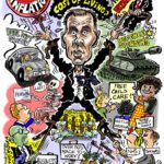 Cartoons in the Daily Mail